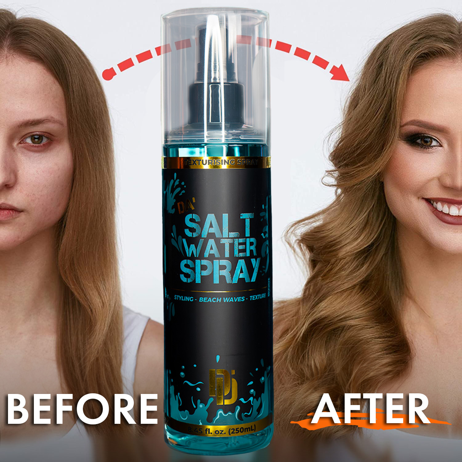 Da'Dude Da' Salt Water Spray - Sea Texturising Volumizer for Men ...