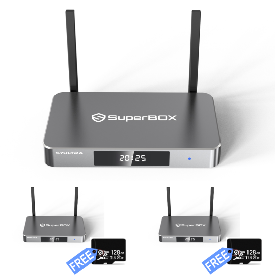 Superbox S7 Ultra (2-Pack) Bundle