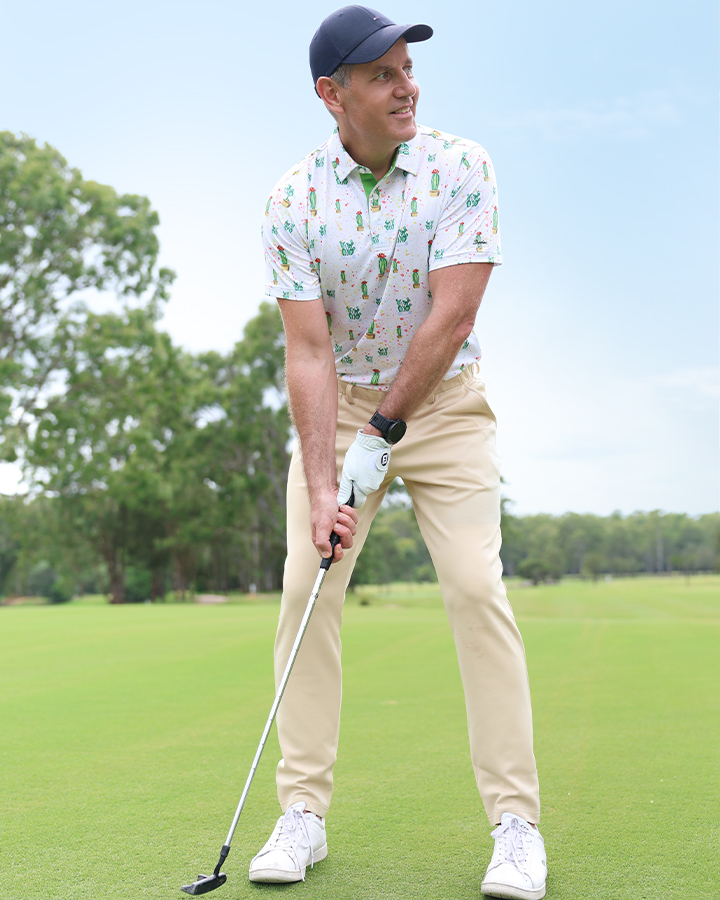 Cactus Golf Polo Shirts | DEOLAX