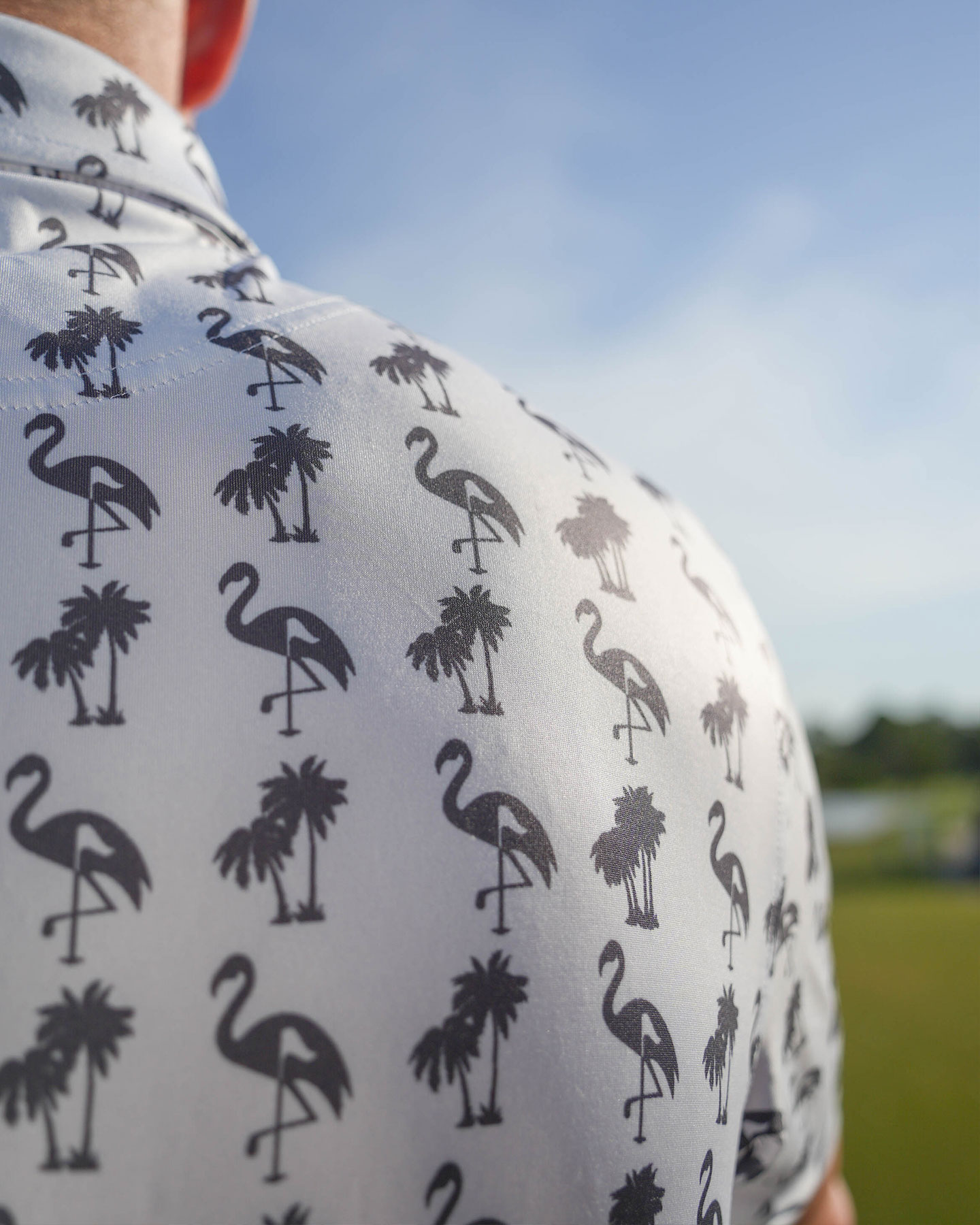 White Polo Shirt - Classy Mingo Golf Polo - Deolax