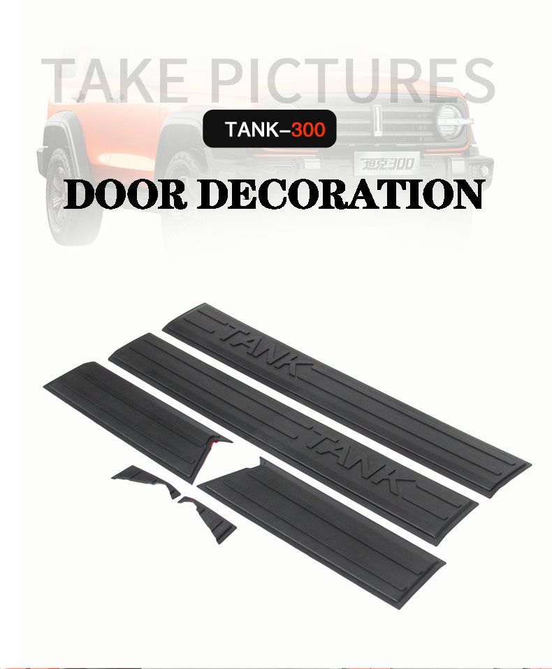 For Great Wall GWM WEY TANK 300 Tank 300 Door Decorative Panel Collisi