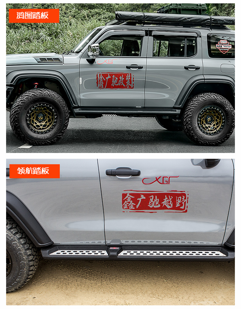 For Great Wall GWM WEY Tank 300 Modified Off-road Pedals Tank 300 Spec