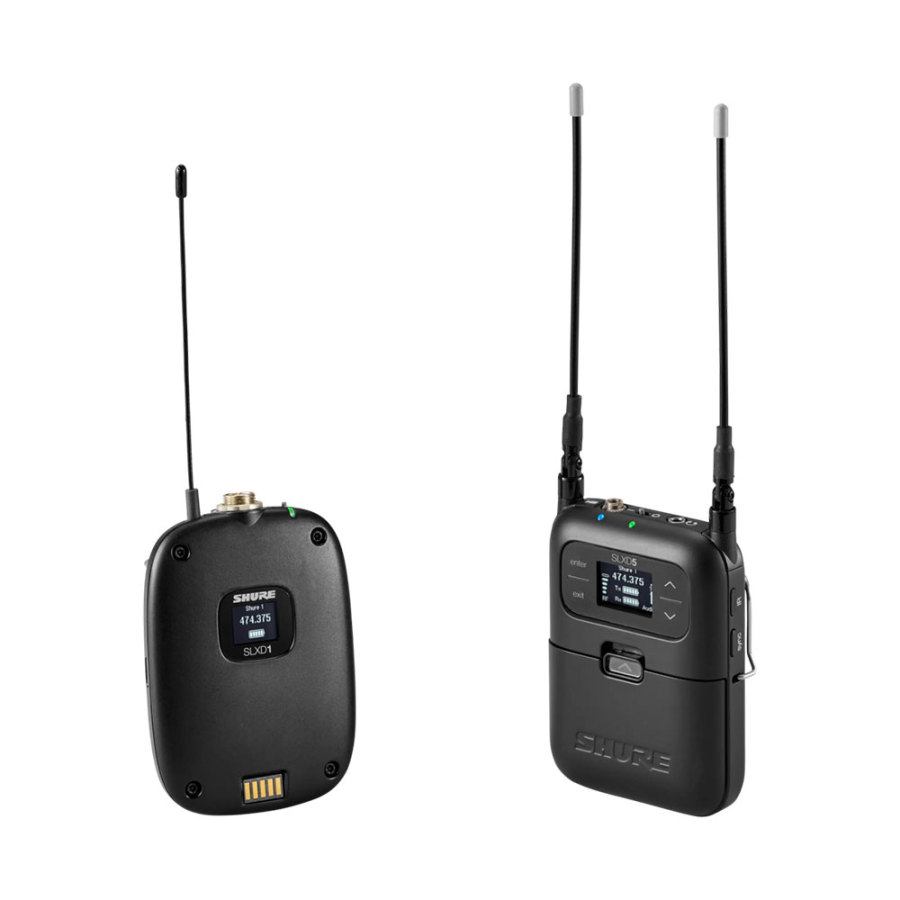 Shure SLXD15 Portable Wireless System With Bodypack Transmitter