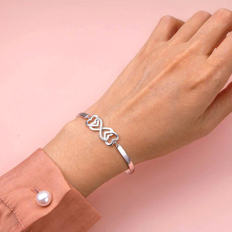 Infinity Heart Bracelet