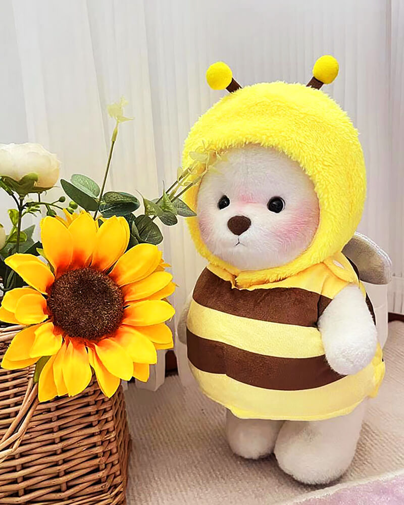 Happy Little Honey Bee Bear | Handmade Teddy Bear Gifts-Getahug