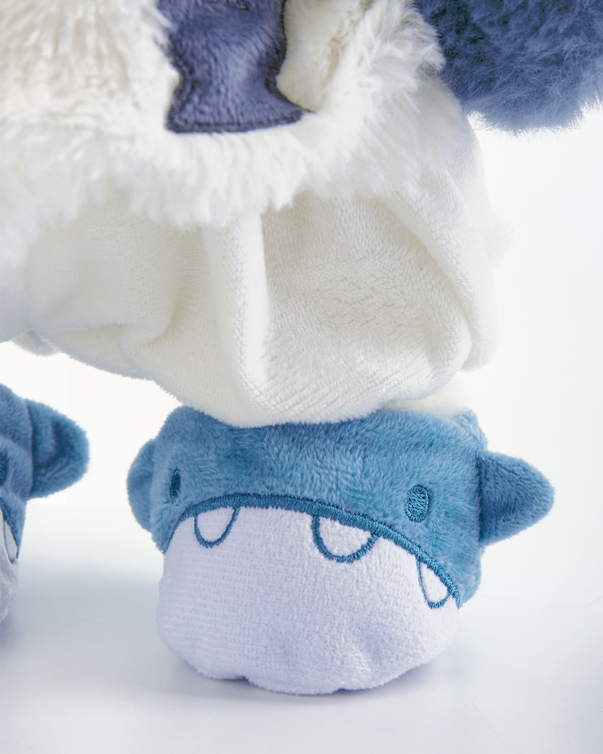 Fluffy Shark Bear | Handmade Jointed Teddy Bear Gift-Getahug