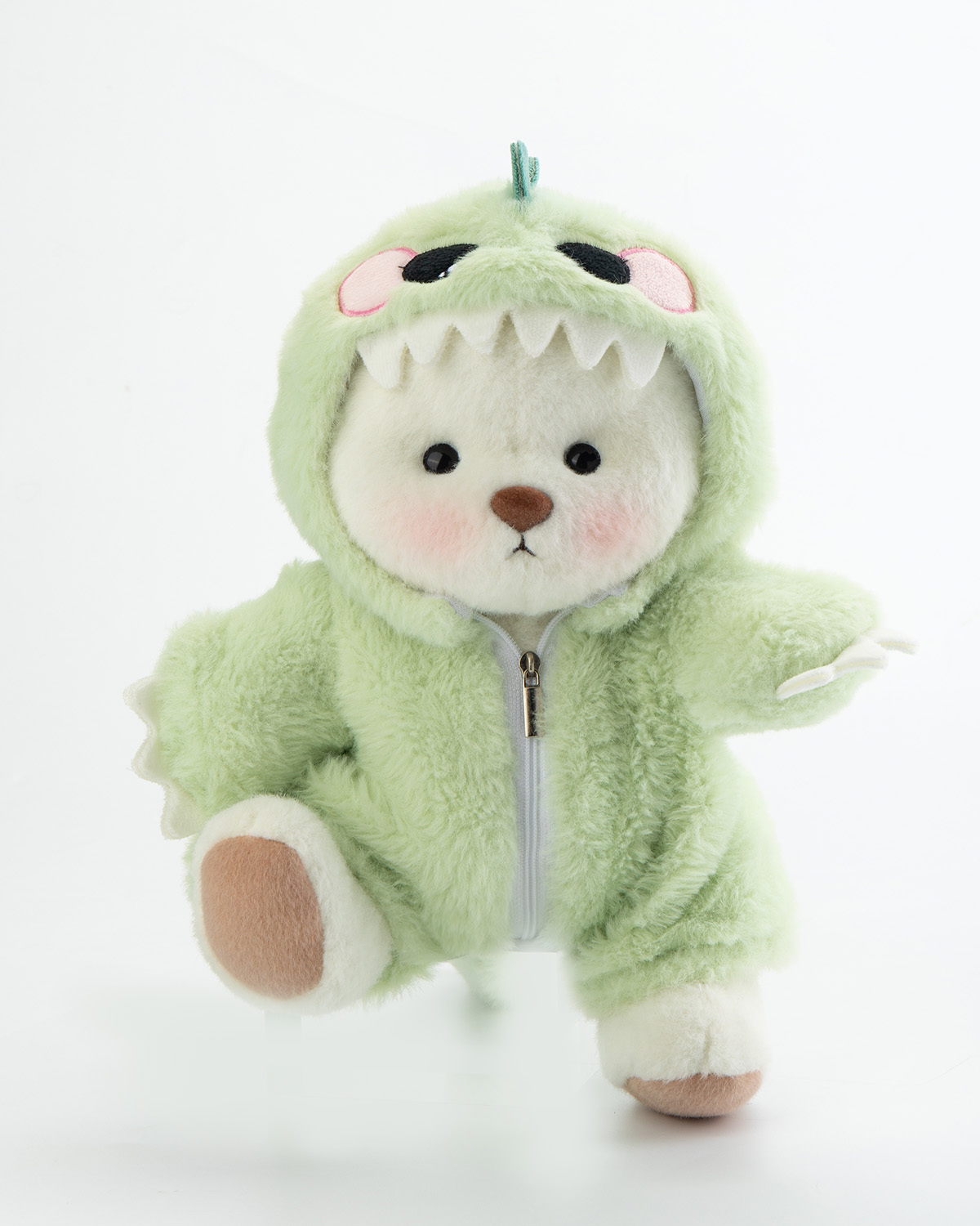 Getahug Furry Dino Bear | Handmade Jointed Teddy Bear Gift
