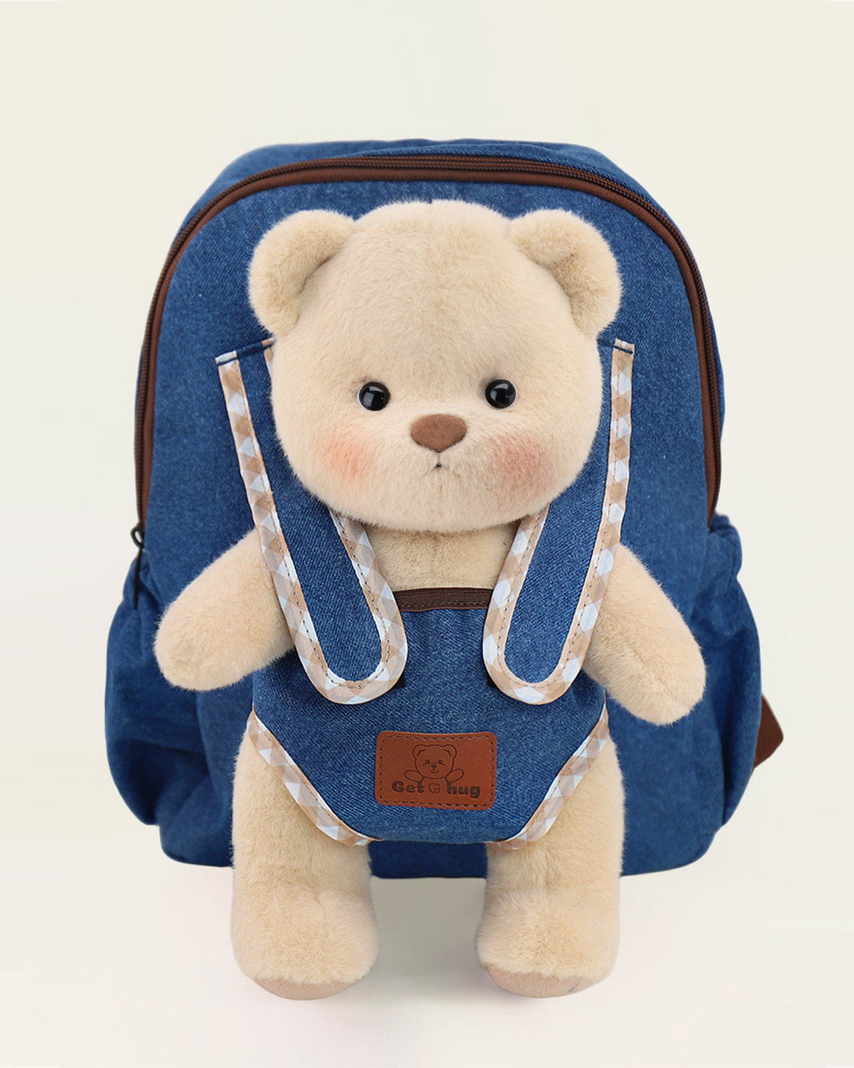 Getahug Blue Backpack | Suitable for Travel & Daily Use (Bear not incl