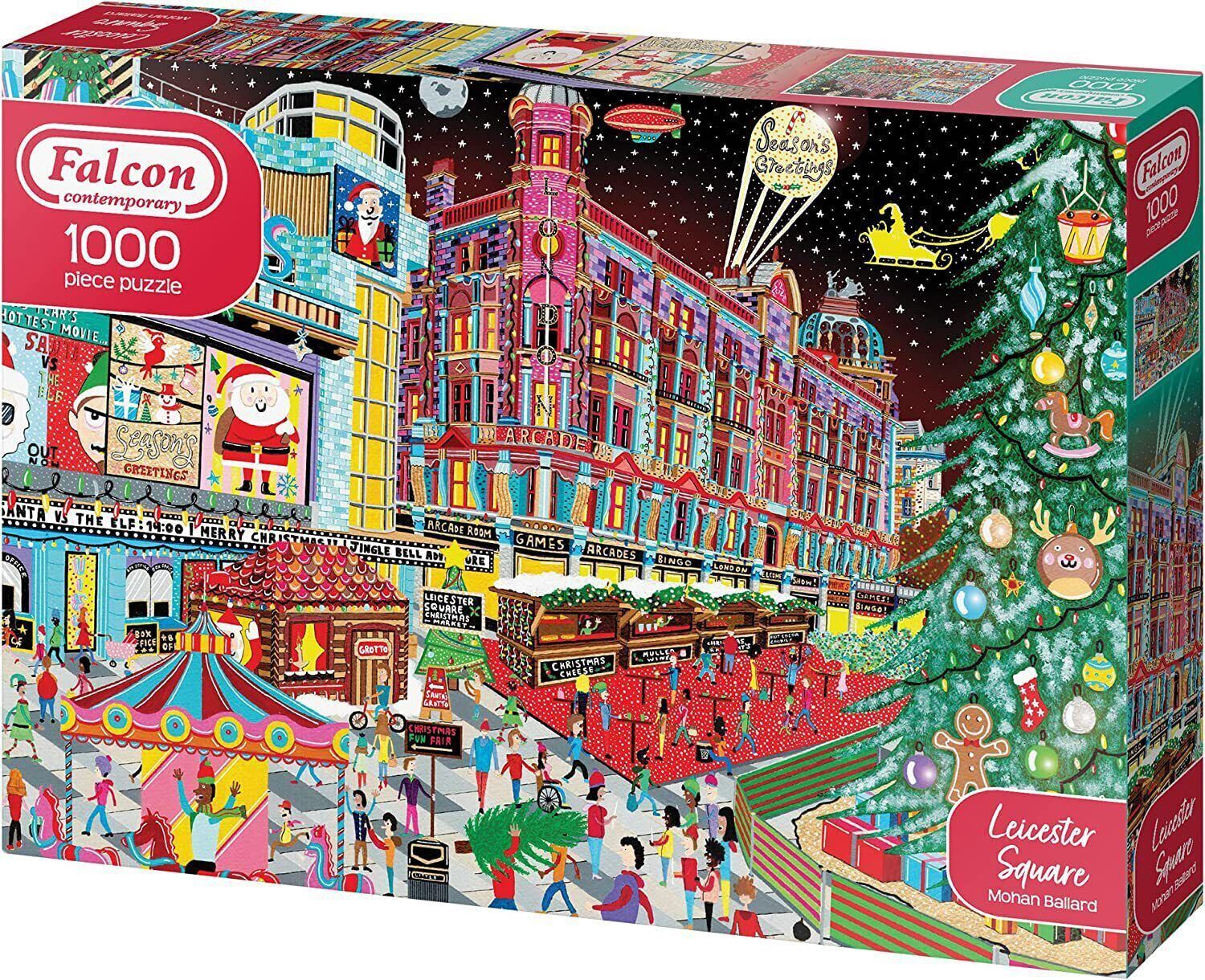 Jumbo Falcon Contemporary Leicester Square Jigsaw Puzzle - 1000 Pieces ...