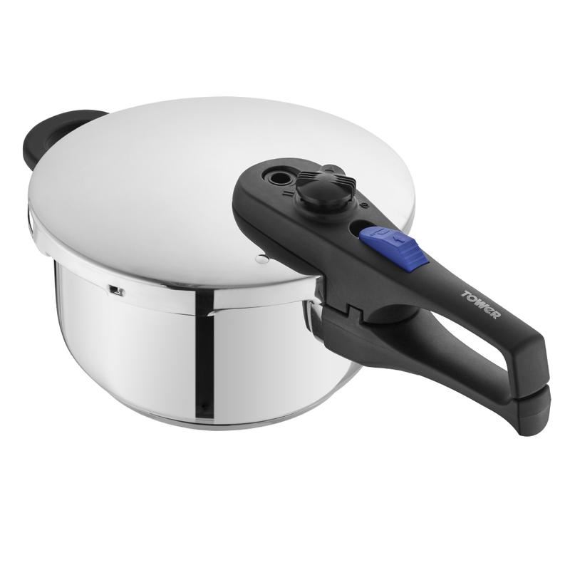 Tower Express 4L/22cm Pressure Cooker Stainless Steel - 365games.co.uk ...