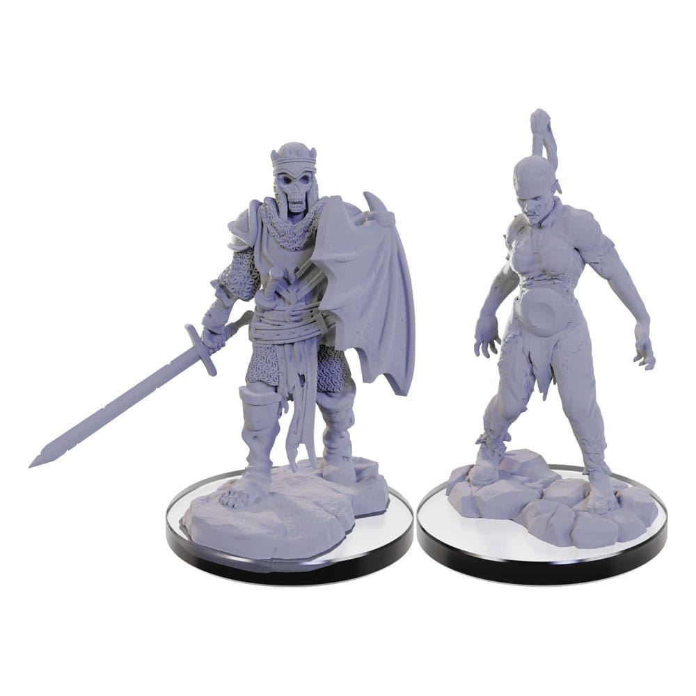 Pathfinder Battles Deep Cuts Unpainted Miniatures 2-Packs Plague Zombie ...