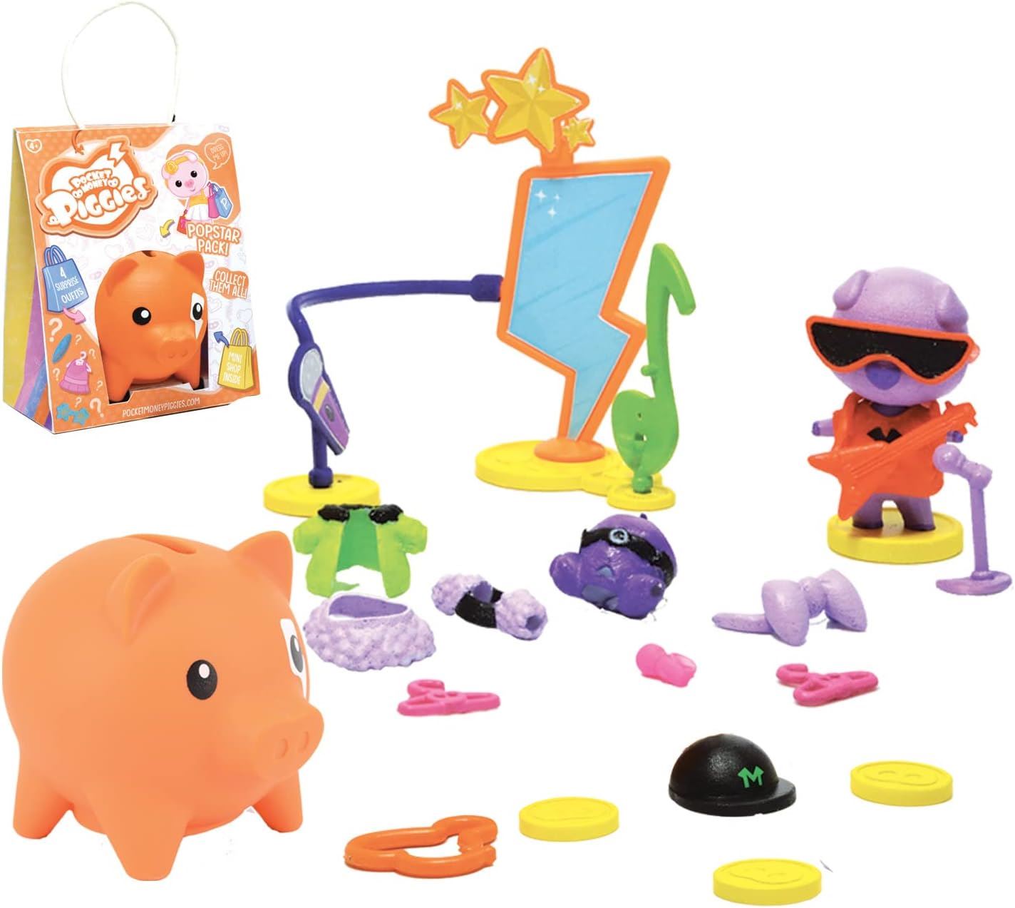 Pocket Money Piggies - Pop Star Pack | 365 Games UK