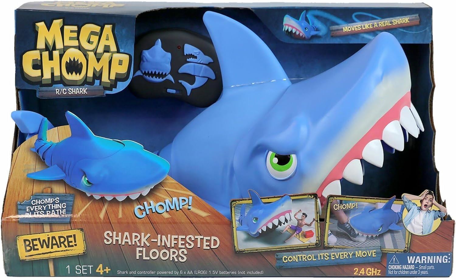 Mega Chomp Remote Control Shark | 365 Games UK