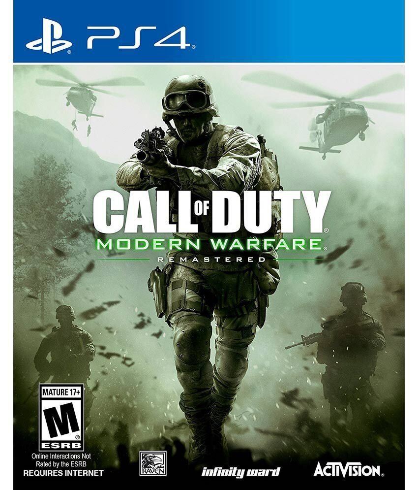 Call of Duty: Modern Warfare Remastered PS4 Game (NTSC) | 365 Games UK