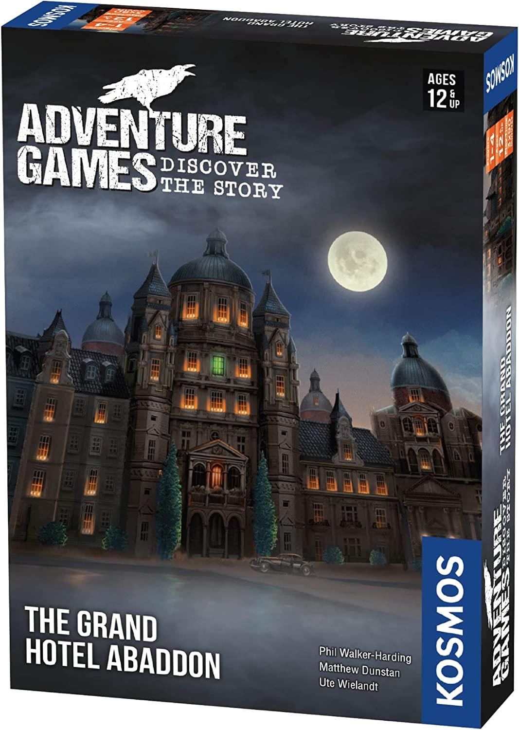Adventure Game: The Grand Hotel Abaddon Board Game | 365 Games UK
