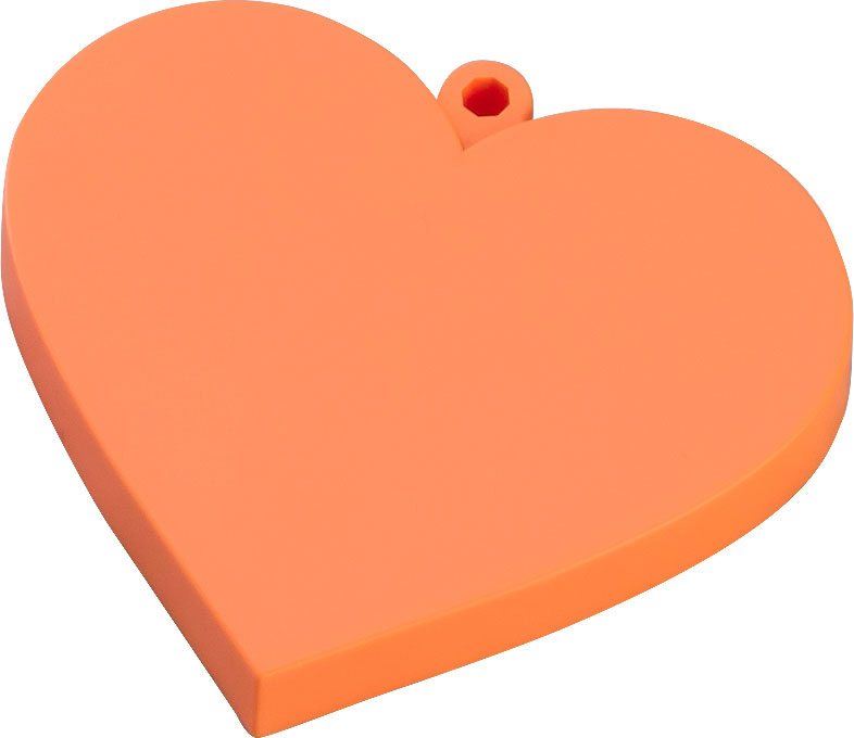 Nendoroid More Heart-shaped Base for Nendoroid Figures Heart Orange Ve ...