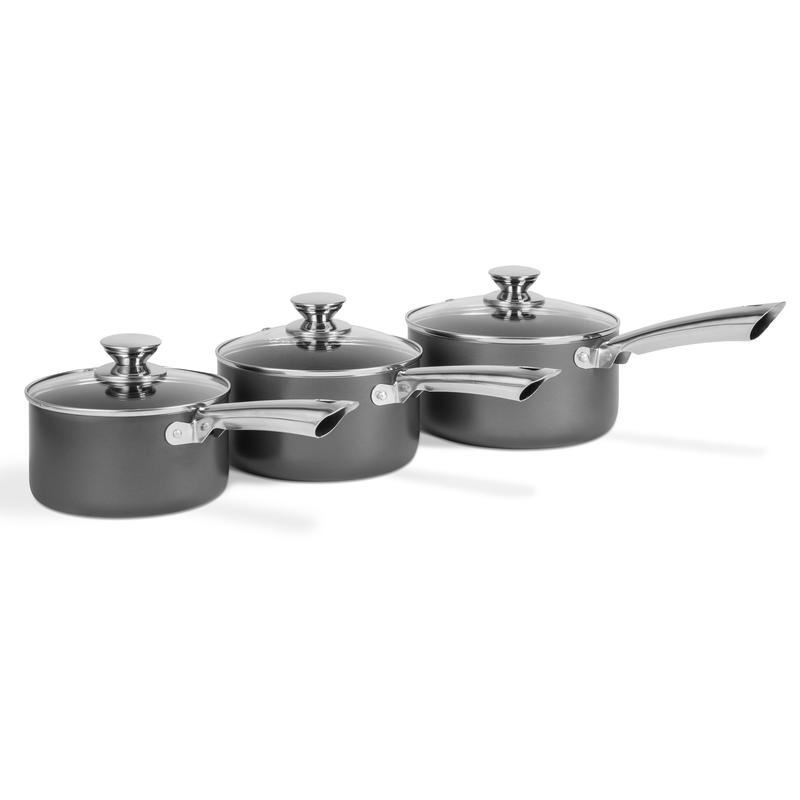 Morphy Richards Accents 3 Piece Pan Set Titanium - 365games.co.uk | 365 ...