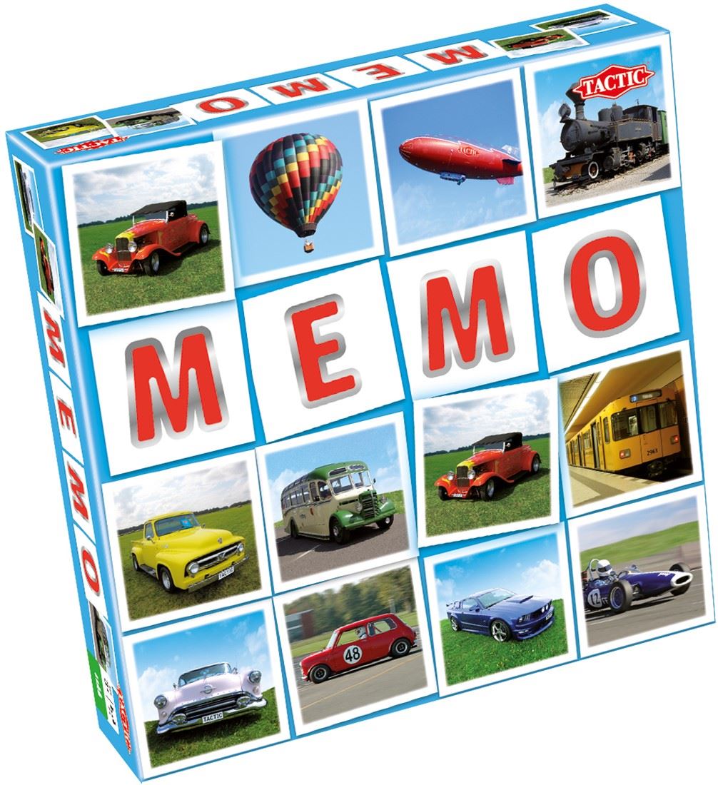 Transport Memo Memory Board Game | 365 Games UK