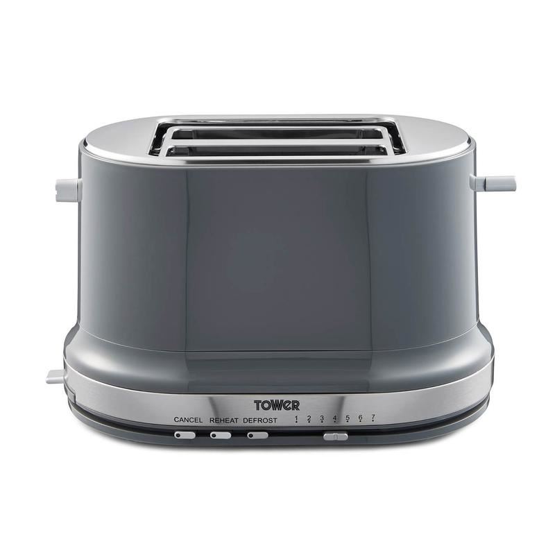 Tower Belle Graphite 2 Slice Toaster UK Plug - 365games.co.uk | 365 ...