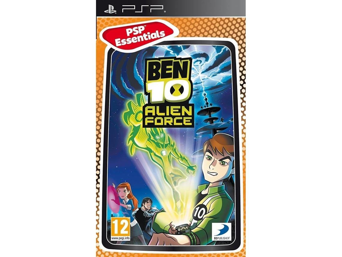Ben 10 Alien Force Game (Essentials) PSP | 365 Games UK