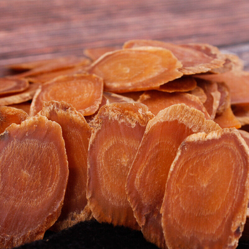 200g Dry Ginseng Root 10 Years Slices Red Ginseng Slices Herbs Tea Hea