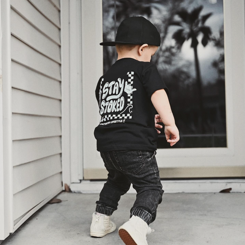 Stay Stoked Printed Tee