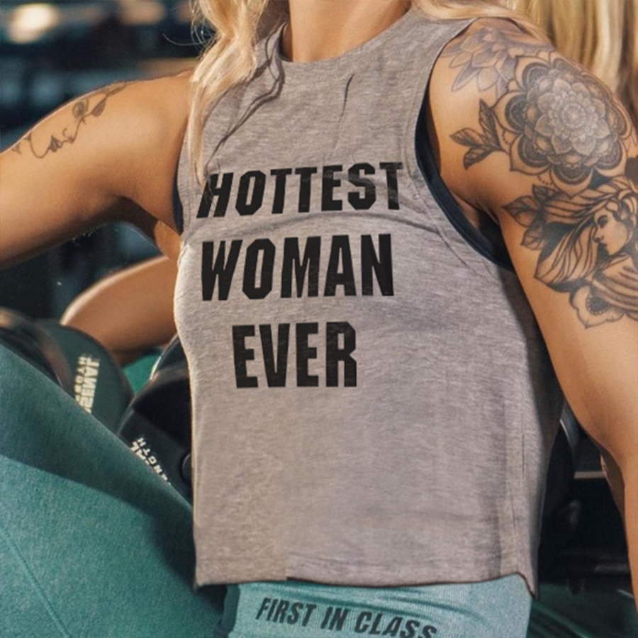 Hottest Woman Ever Print Women's Vest