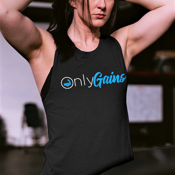 ONLY GAINS Printed Women's Vest