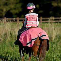 Equisafety Hi Viz Winter Wrap Around Sheet | Free UK Delivery