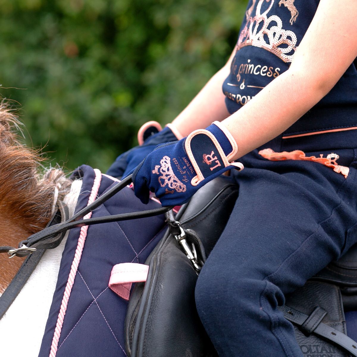 Hy Equestrian Little Rider The Princess and the Pony Gloves