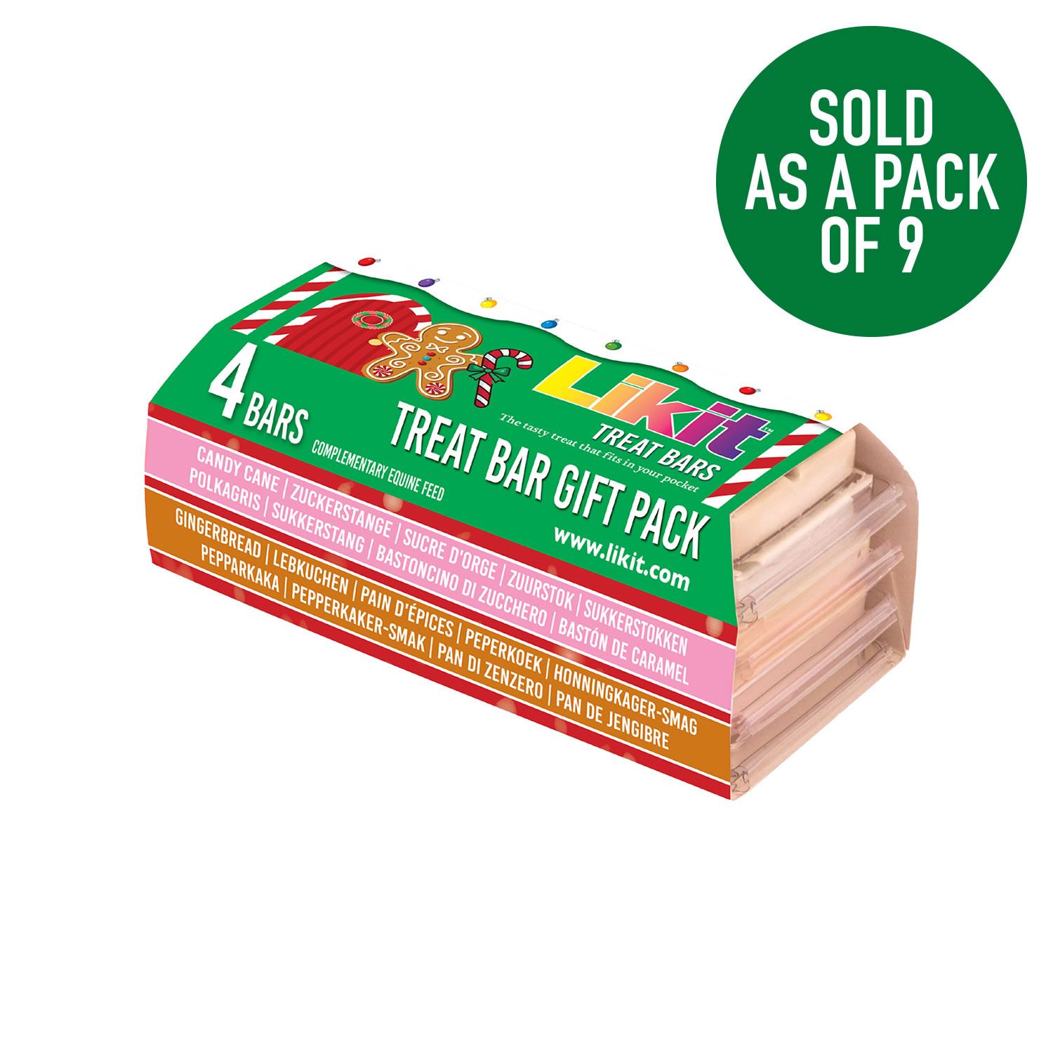 Likit Treat Bar Gift Pack - 4 Bars x 9 Pack