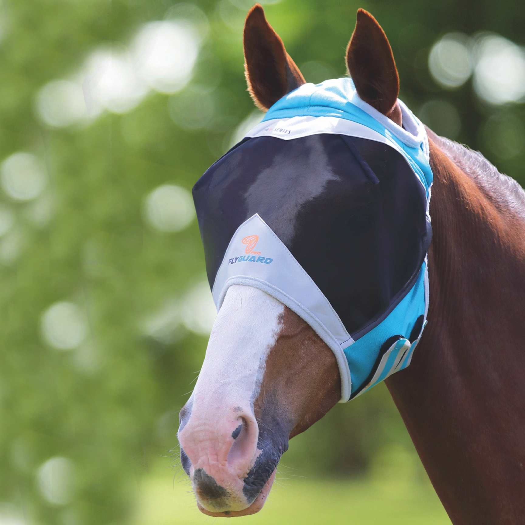 Shires Fine Fly Mask With Ears Holes | FREE UK DELIVERY
