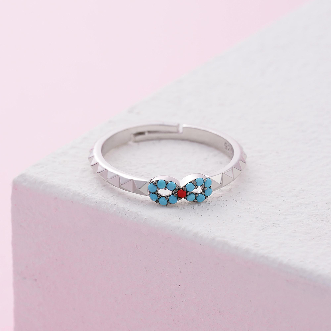 Diabetes Awareness Unbreakable Strength Infinity Ring – OliviaHandicrafts
