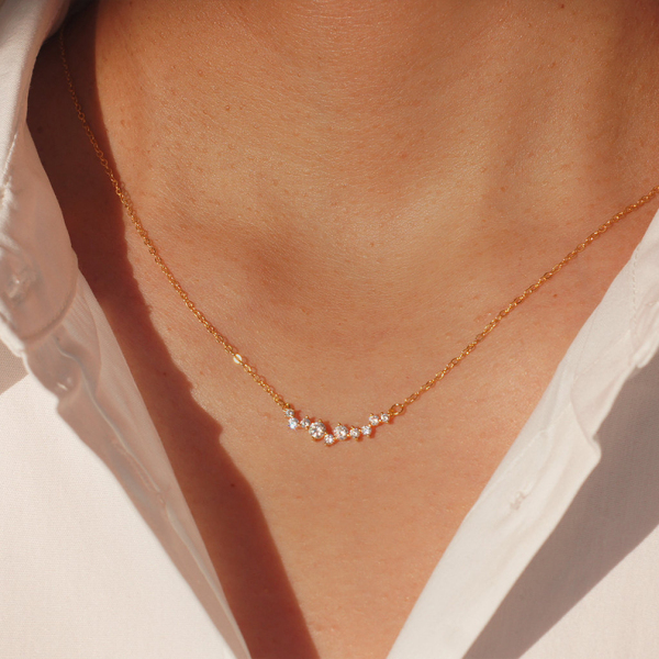 Beautifully Broken Diamond Necklace – OliviaHandicrafts