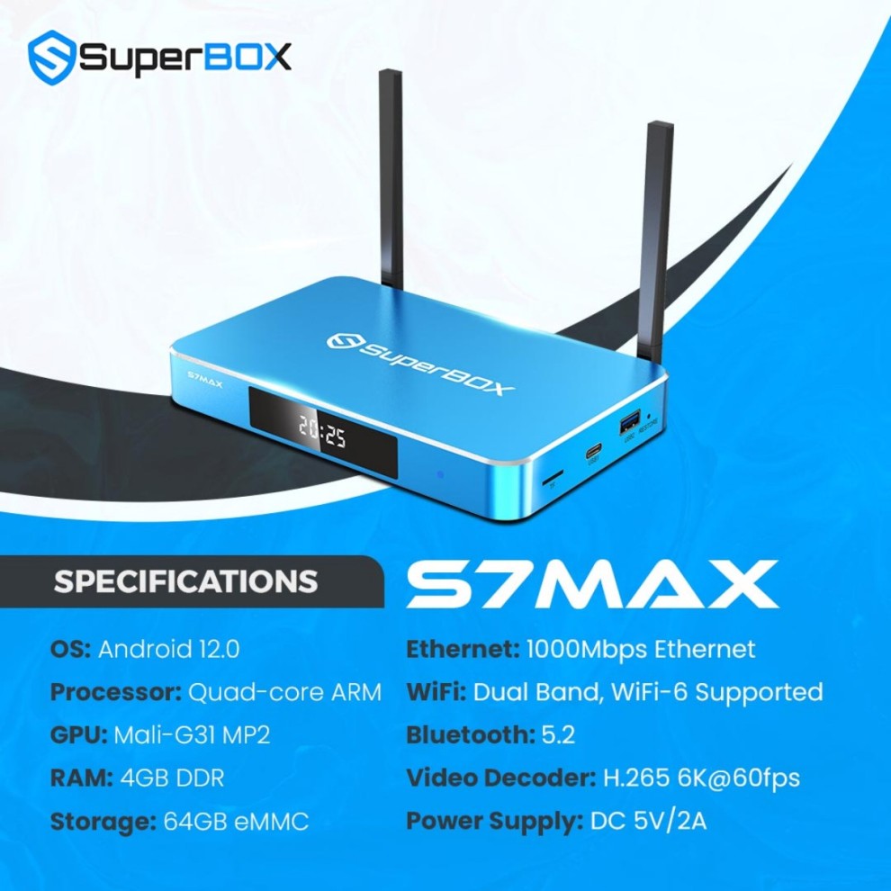 SuperBox S7 Max (New) – Superbox Official Store