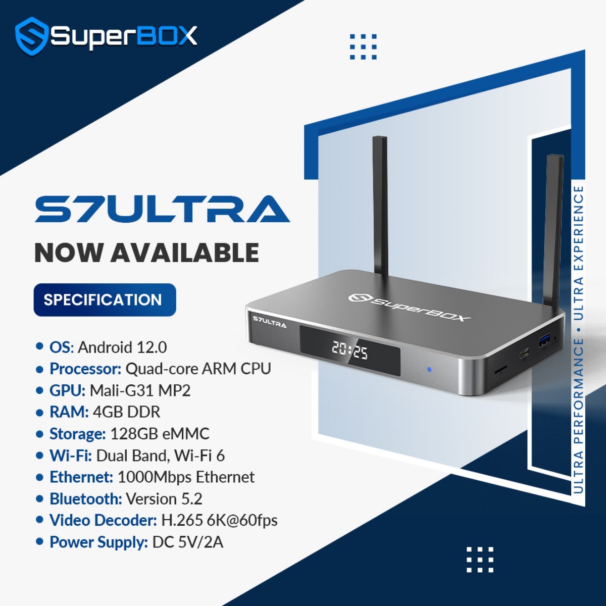 SuperBox S7 Ultra | SuperBOX Latest Version 2026 – Superbox Official Store