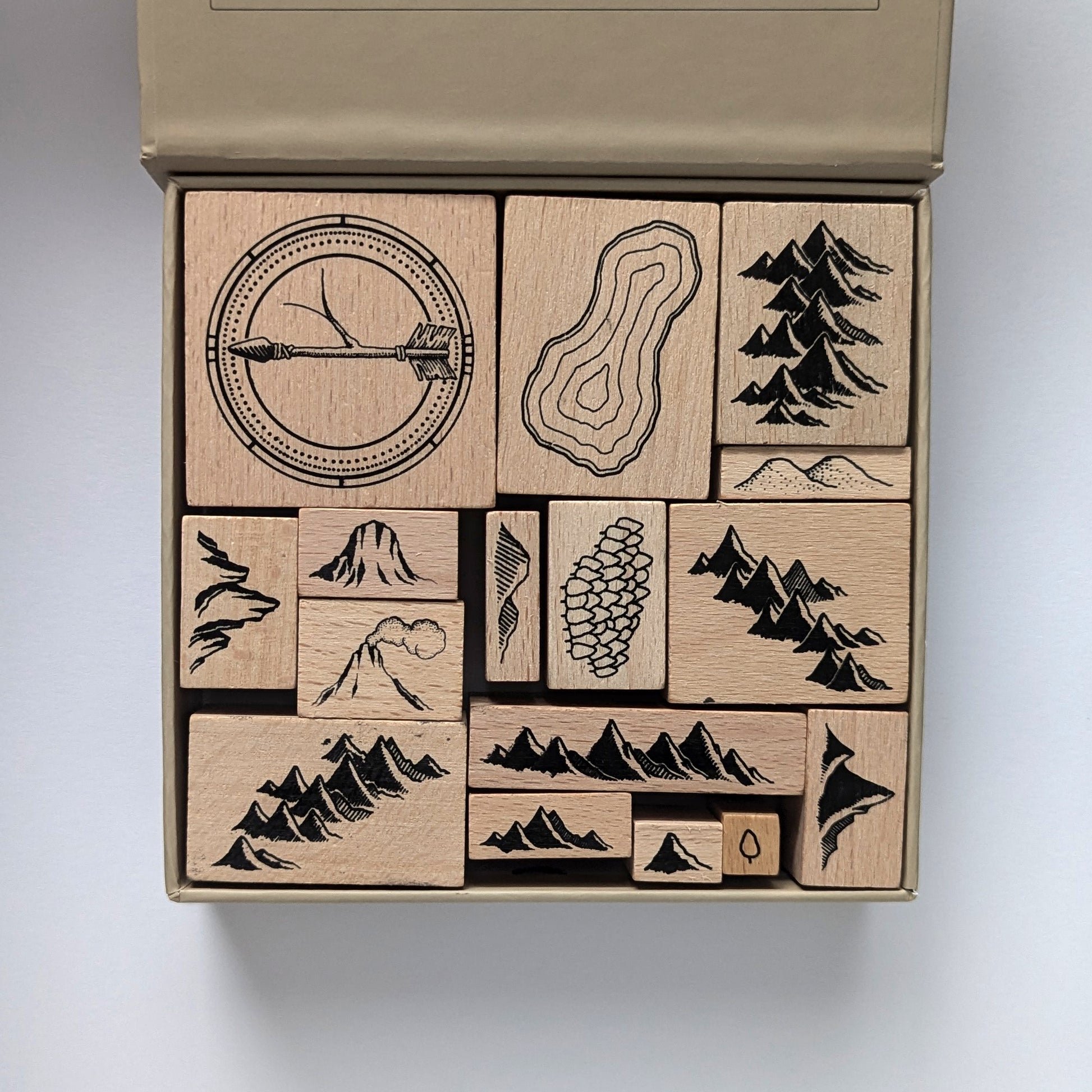 Hot Sale 49% OFF - Handmade Map Making Stamp Kit (16 Pcs)