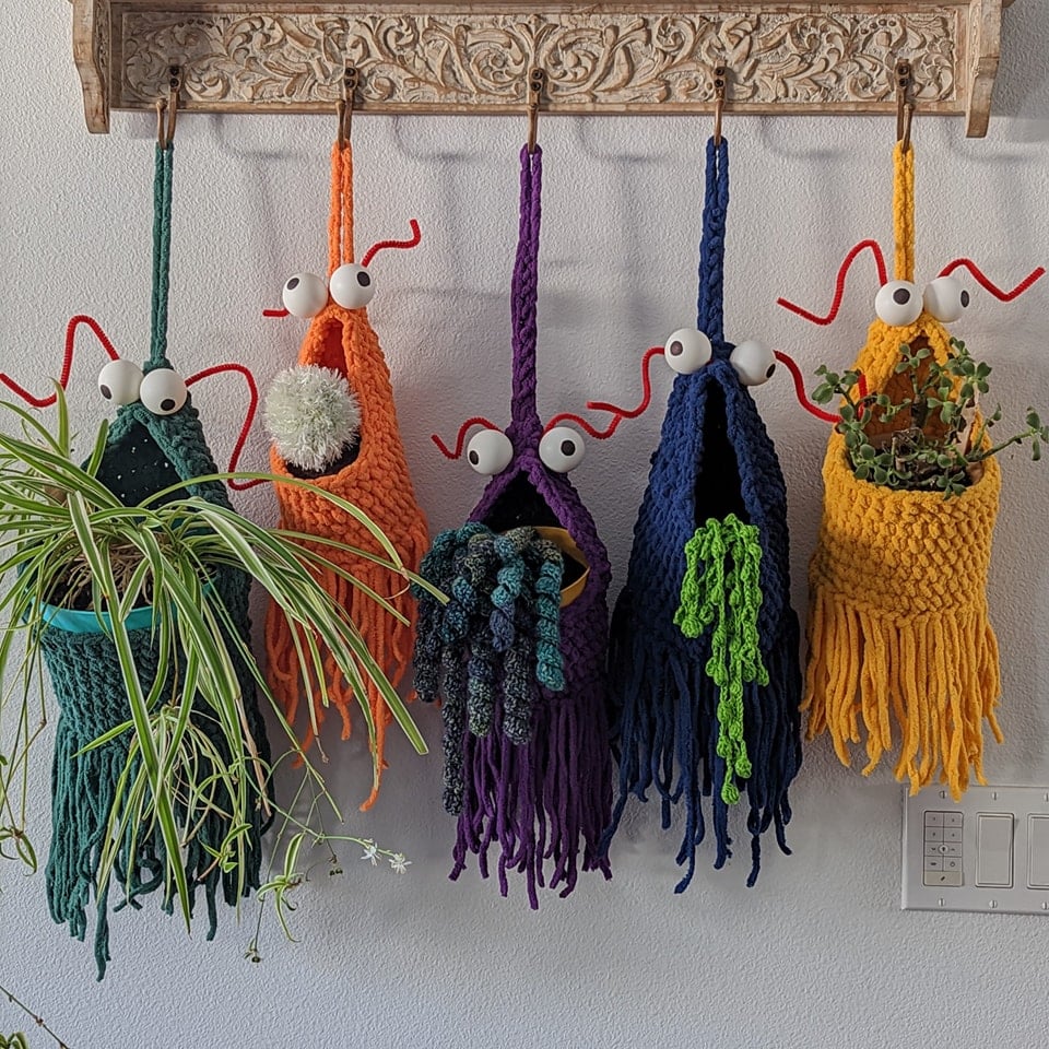 Yip Yips Hanging Baskets
