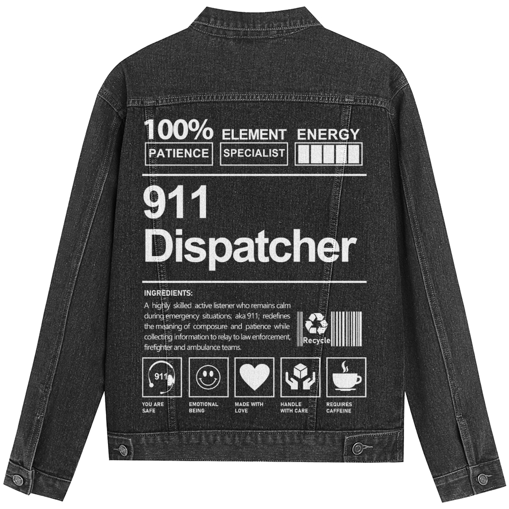 911 Despatcher Denim Jacket – Customscool