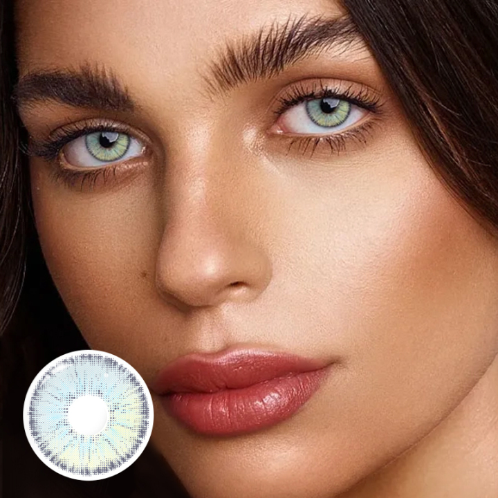 Blue Colored Contacts, Best Blue Contact Lenses Online – HANIIX