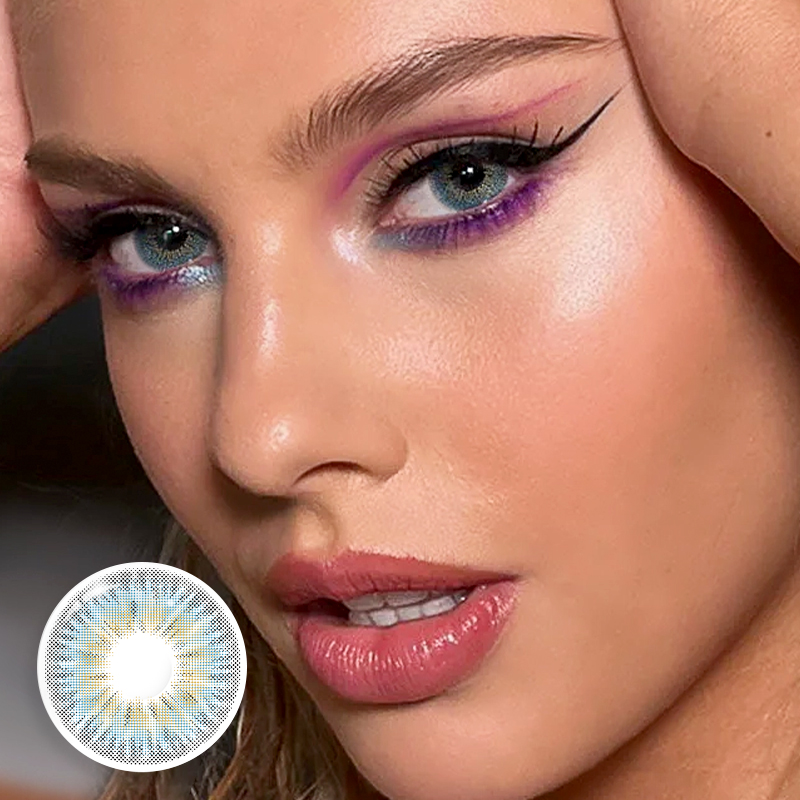 Lush Brown Colored Contacts - Best Natural Color Contact Lenses – HANIIX