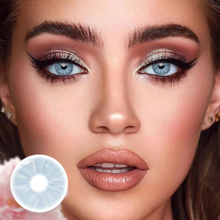 Blue Colored Contacts, Best Blue Contact Lenses Online – HANIIX