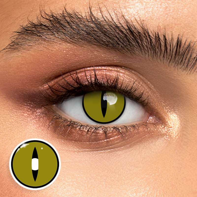 Animal Eyes Contact Lenses - Halloween Wild Eyes Colored Contacts – HANIIX