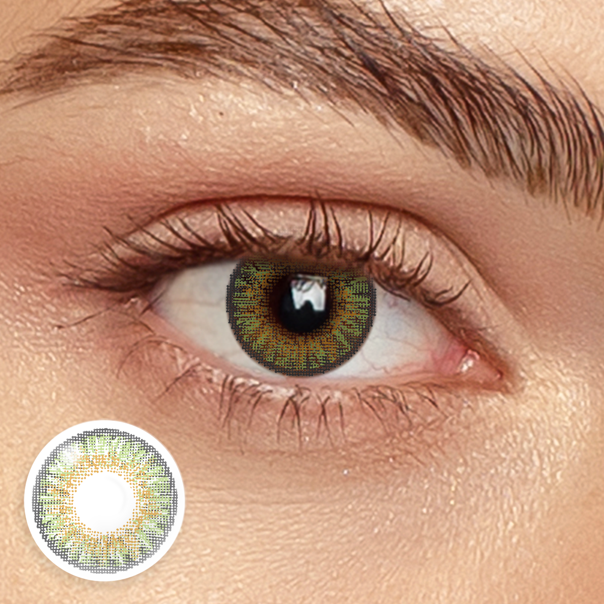 HANIIX 3 Tone Colored Contact Lenses - Vibrant Everyday Look