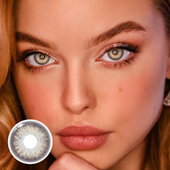 HANIIX Adeline Brown Natural Look Yearly Colored Contacts