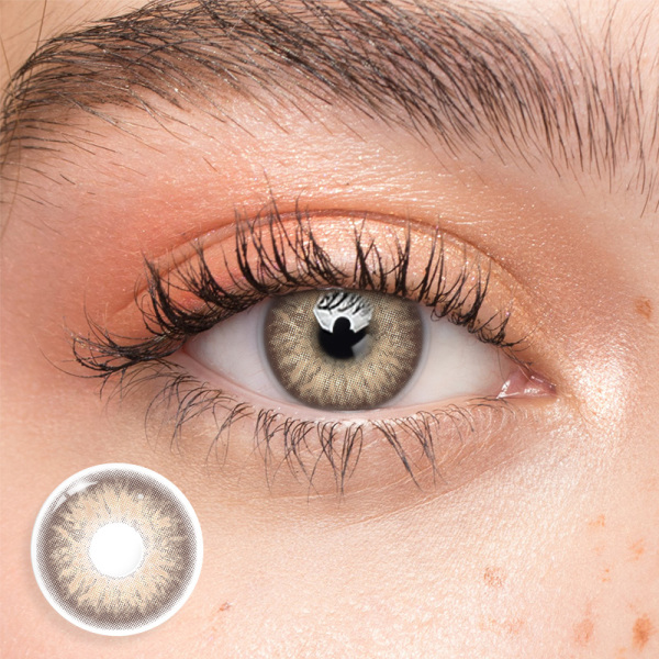 Adeline Brown Natural 1 Year Colored Contacts – HANIIX