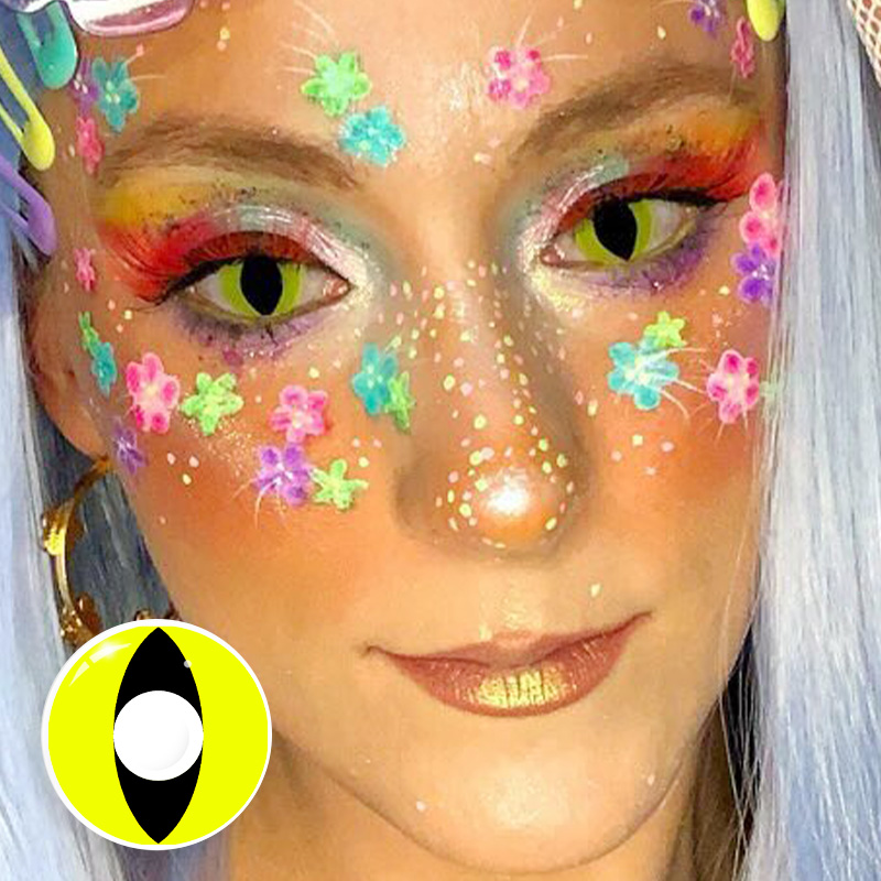 Animal Eyes Contact Lenses - Halloween Wild Eyes Colored Contacts – HANIIX