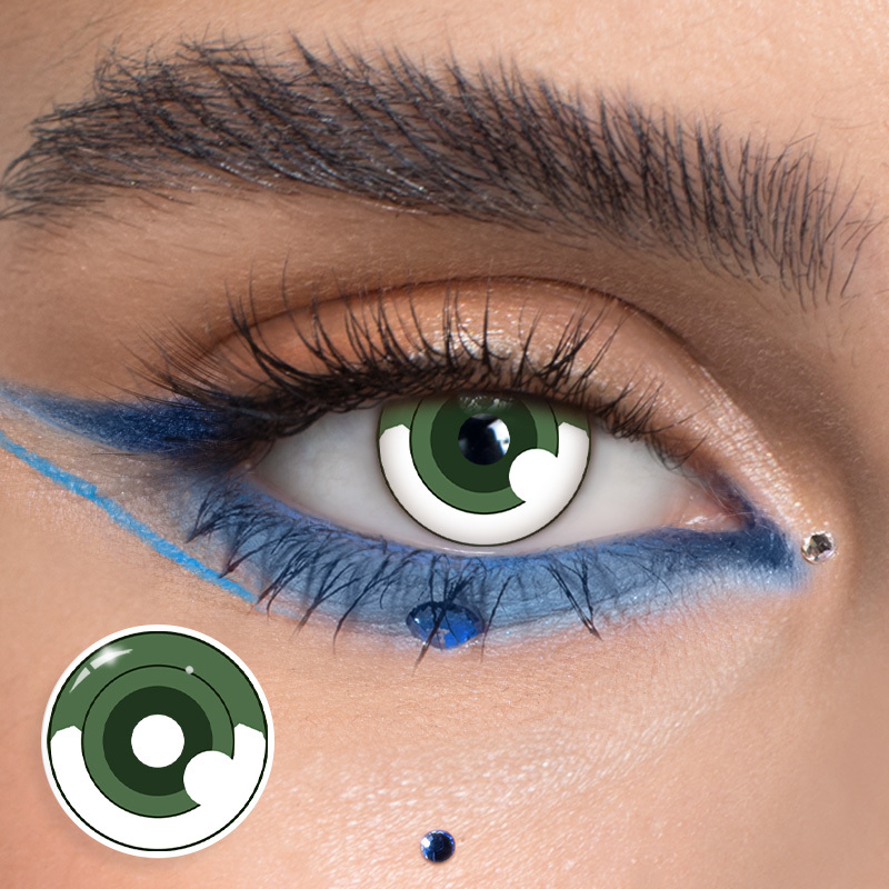 HANIIX Demon Slayer Hashibira Inosuke Cosplay Yearly Colored Contacts