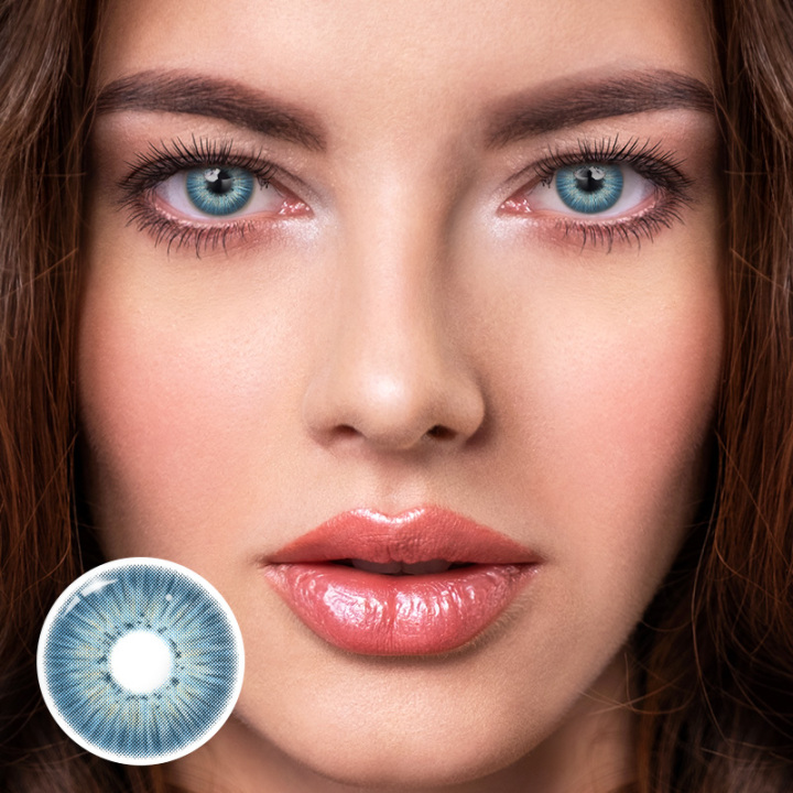 Blue Colored Contacts, Best Blue Contact Lenses Online – HANIIX