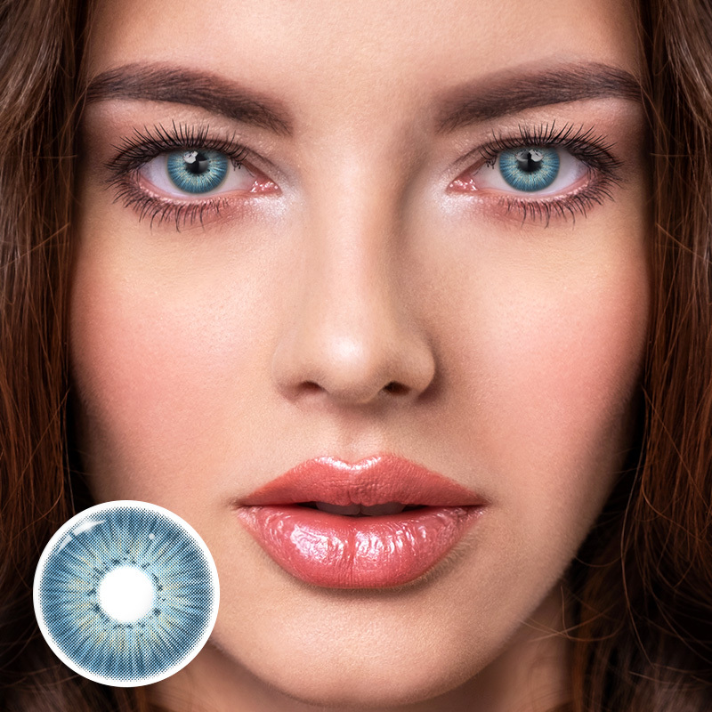 Blue Colored Contacts, Best Blue Contact Lenses Online – HANIIX